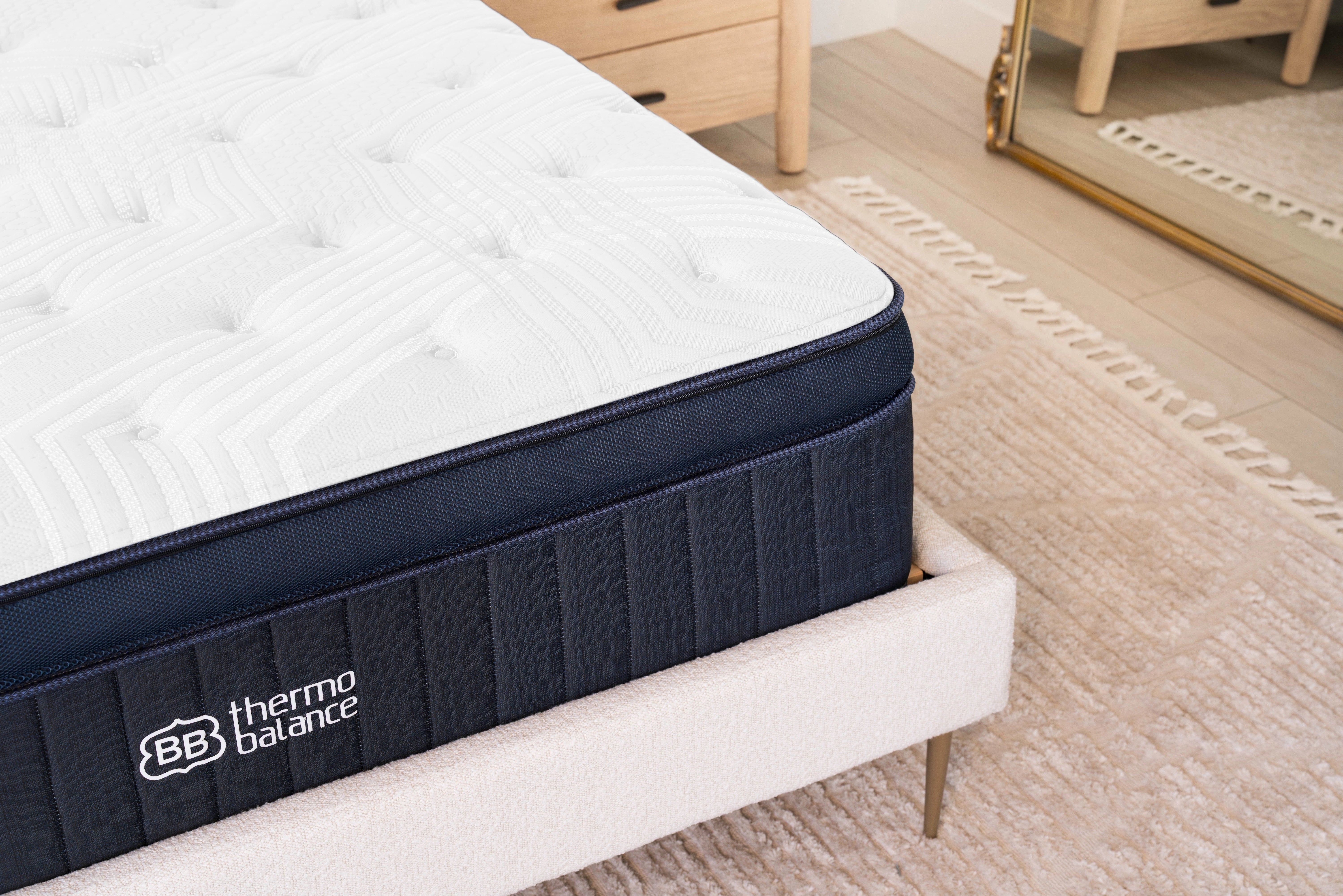 ThermoBalance LX Elite Soft Cooling Latex Mattress by Brooklyn Bedding ...