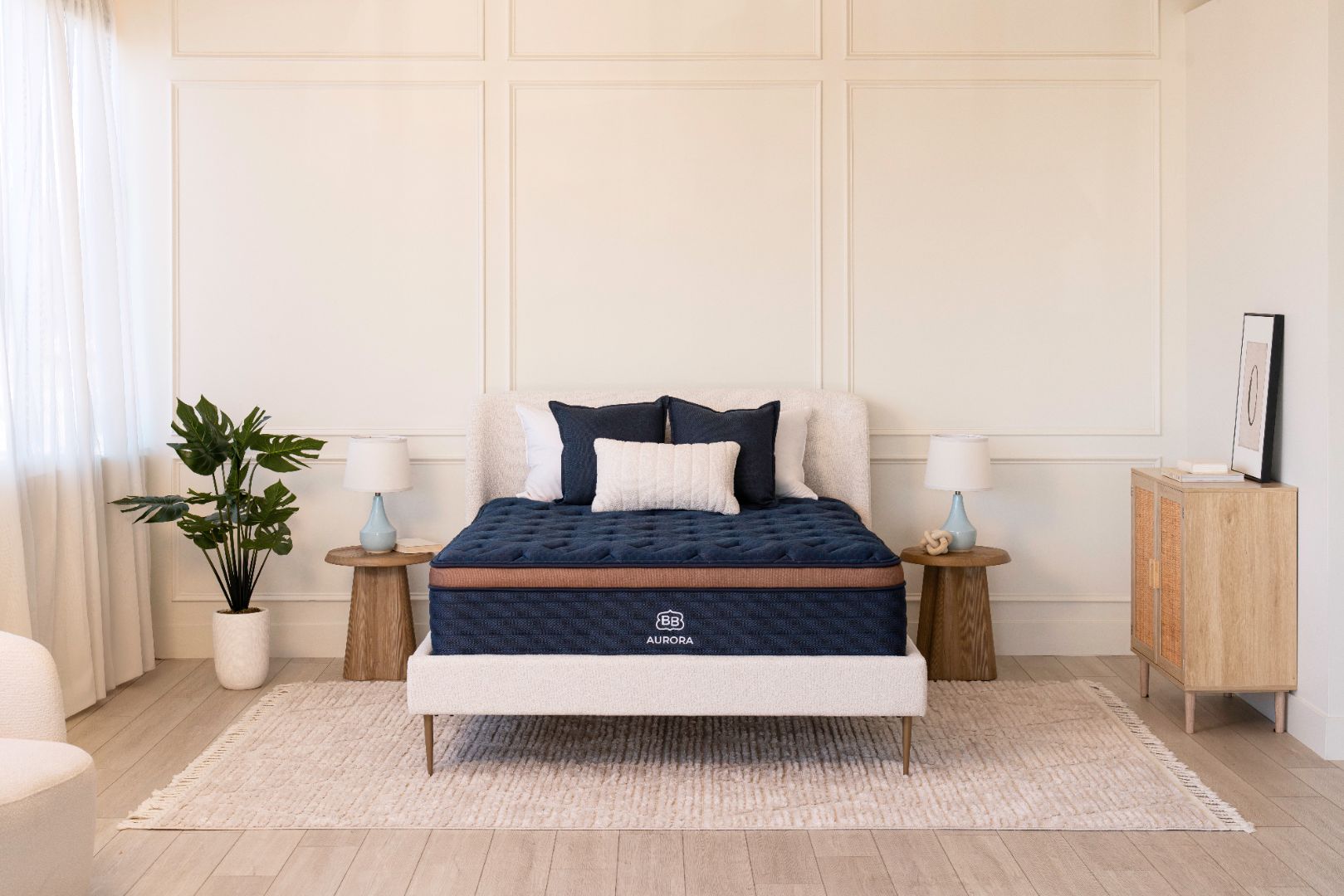 Aurora Luxe Medium Cooling Cloud Pillow Top Mattress | Brooklyn Bedding ...